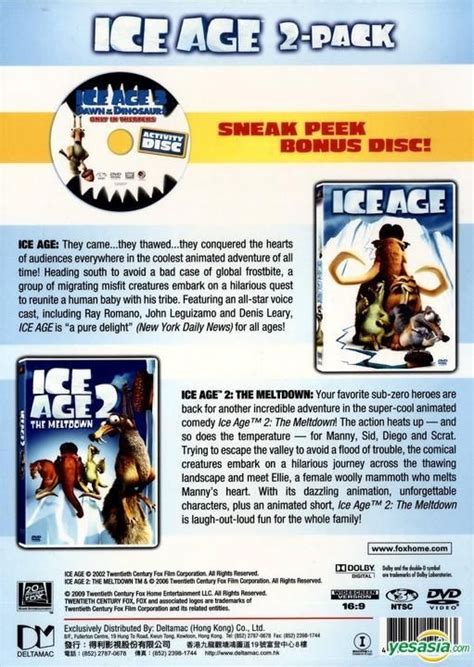 Yesasia Image Gallery Ice Age Double Pack Dvd Hong Kong Version