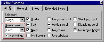 Category Listbox CodeProject