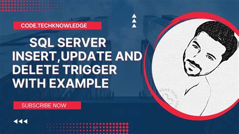 Create Triggers In Sql Server After Insert Update And Delete With Example Youtube