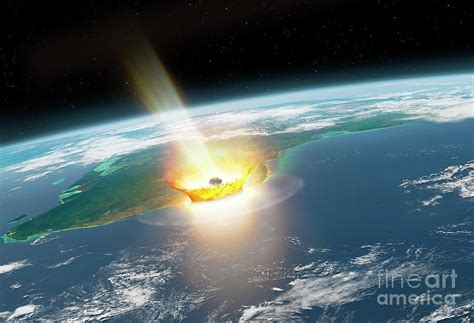 Chicxulub Asteroid Impact 10 By Mark Garlickscience Photo Library