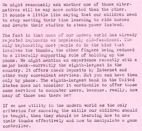 Keyboarding The Archaic Skill Thats So Twentieth Century Ink