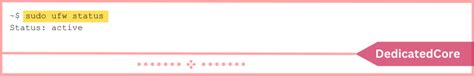 Enable Disable UFW Firewall On Ubuntu Key Reference