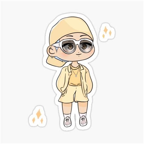 Chibi Namjoon Sticker For Sale By Khushimali Redbubble