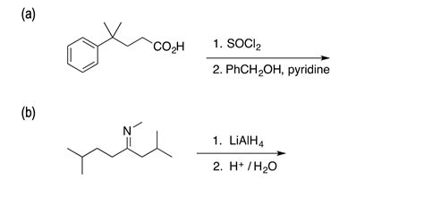 Answered A Co2h 1 Soci2 2 Phch Oh Pyridine… Bartleby