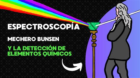 Espectroscopía Mechero Bunsen Y La Detección De Elementos Químicos
