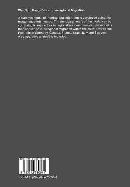 Interregional Migration Fachbuch Bücherde