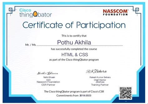 I Have Completed The Html And Css From Thingqbatornasscomfoundation