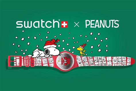 X 스와치 한정판 홀리데이 시계 출시 콜리 Colley