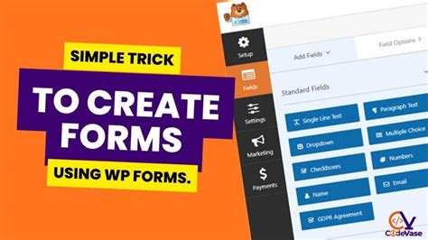 Codevase On Linkedin Simple Trick To Create Forms Using Wp Forms