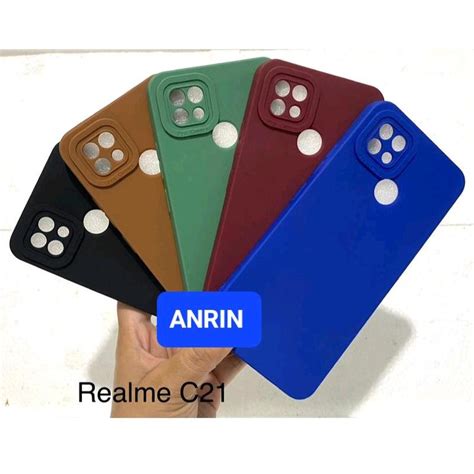 Realme C25y C21y C21 Case Pro Camera Macaron Casing Softcase Shop