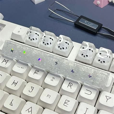 Translucent Ice Cube Chill Out Your Keyboard Kawaiikeycaps