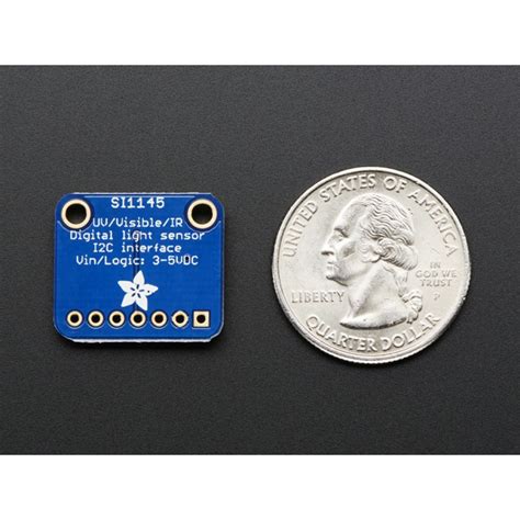 Sensor Of Uv Index Infrared And Visible Light Si1145 Boutique Semageek