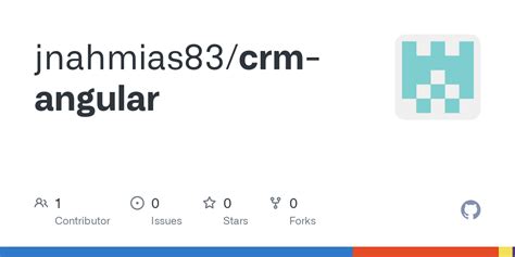 Github Jnahmias83crm Angular