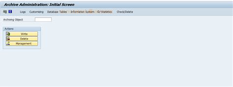ARKO SAP Tcode KOBRA Archiving Transaction Code