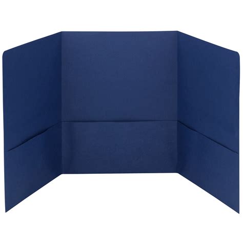 Tri Fold Envelope Folder Tri Fold Portfolio Heavyweight Poly Purple