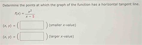 solved determine the points at which the graph of the function has a