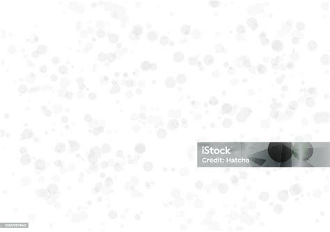 기하학적 패턴 다른 규모의 원형 반점 분산형 및 공백 추상 배경 벡터 일러스트 레이 션에 회색 질감된 투명도 0명에 대한 스톡