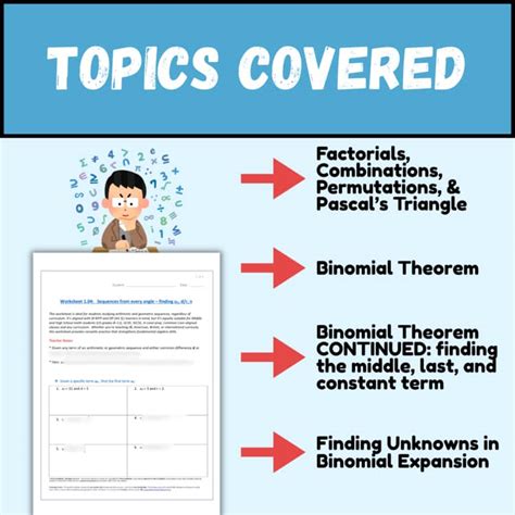 Bundle Binomial Theorem Ib Mathematics And More By Patterson Maths