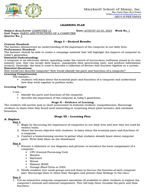 Grade 12 Computer Pdf Learning Computer Hardware