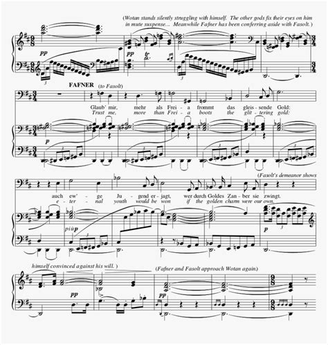 Das Rheingold Scene2 Score Notation Software Hd Png Download