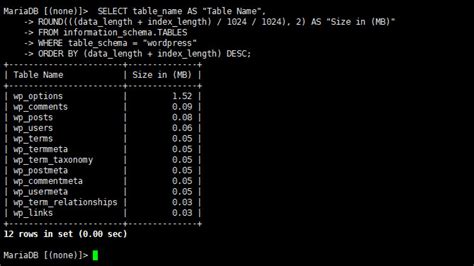 如何在Linux系统查看MySQL数据库容量 大隐中心