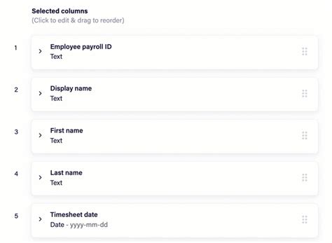 Custom Payroll Export Deputy Help Center