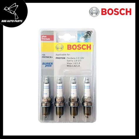BOSCH SPARK PLUG FOR PROTON WIRA / WAJA 1.6 (FR7DCX+) | Shopee Singapore