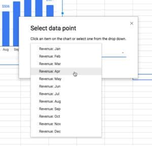 How Can I Format Individual Data Points In Google Sheets Charts