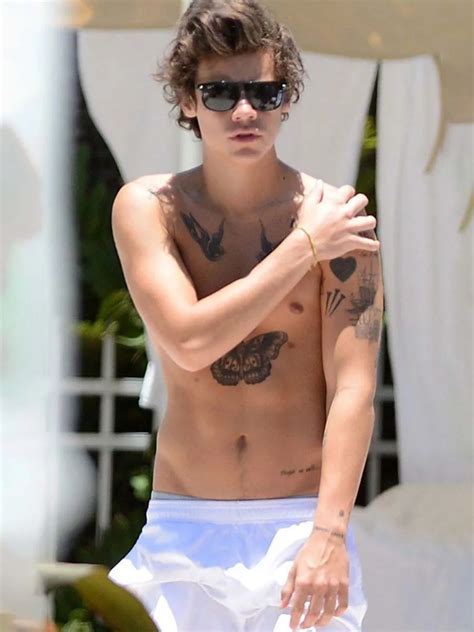 The Best Harry Styles Shirtless Gallery Sashay Magazine