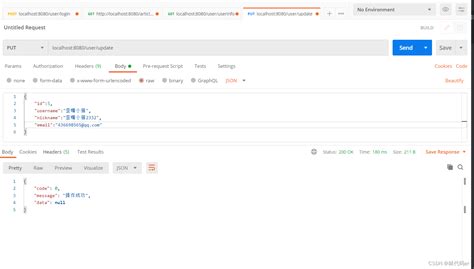 Restapi用户更新操作：springmvcandmybatis示例 Csdn博客
