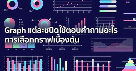 Graph แต่ละชนิดใช้ตอบคำถามอะไร หลักการเลือกกราฟเบื้องต้น Niwat