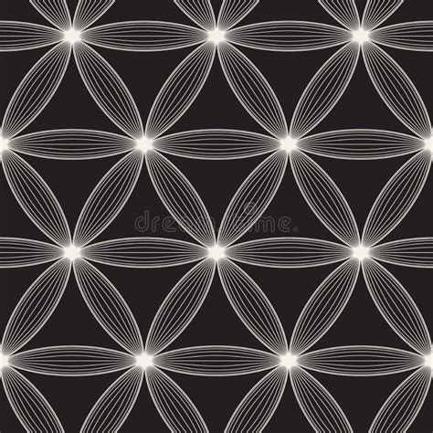 Vector Seamless Lattice Pattern Modern Stylish Texture With Trellis Repeating Geometric Grid