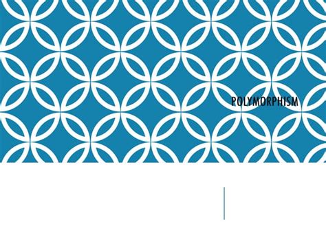 Polymorphism In Python Oop Conceptppt