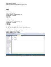 Advanced SQL Joins and Queries for Combining Data - Lab Exercises ...