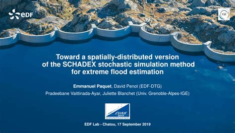 Pdf Toward A Spatially Distributed Version Of The Schadex Stochastic