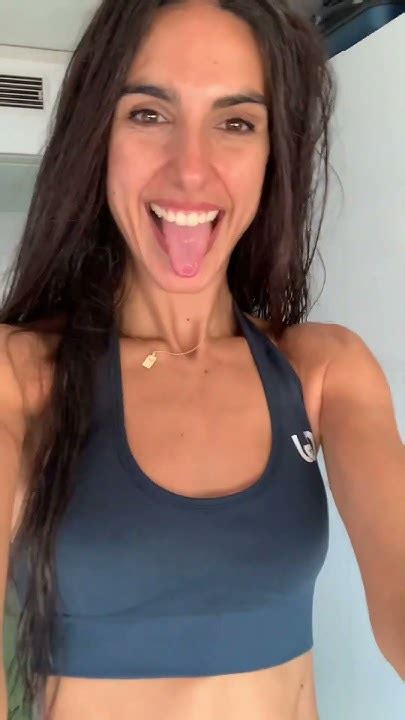 Hot Skinny Brunette Tries Different Fitness Outfit And Shows Sexy Ass