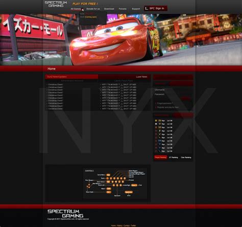 2 Psd Web Layoutgunzcompany Webs Ragezone Mmo Development Forums