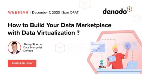 How To Build Your Data Marketplace With Data Virtualization Denodo