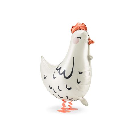 Chicken Hen Foil Balloon Ellie And Piper