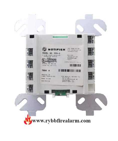 Notifier MMX Addressable Monitor Module Rybb Fire Alarm