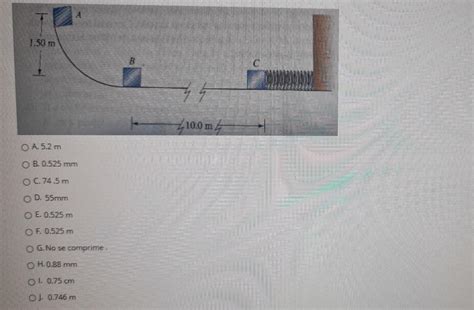 A Block Is Released From Point A As Shown In The Chegg