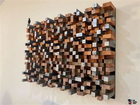 Custom Skyline Quadratic Residue Diffusers Hand Built Solid Wood