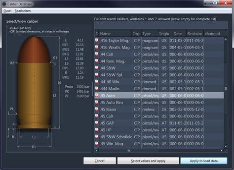 en doku dbcaliber [gordons reloading tool community]