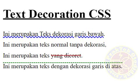 Belajar Css 6 Mengatur Format Text Dengan Css