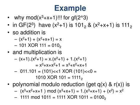 ppt cryptography and network security finite fields powerpoint