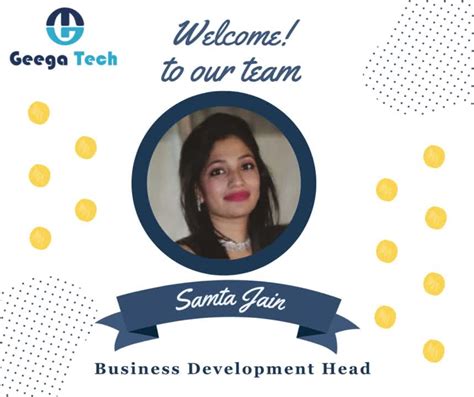 Geega Tech On Linkedin Welcome Businessdevelopment Teamgrowth