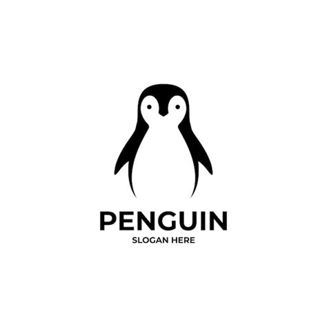 Premium Vector Penguin Logo Vector