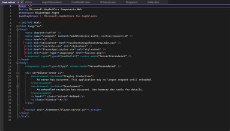 Blazor Server Basics Part 3 Custom Layout