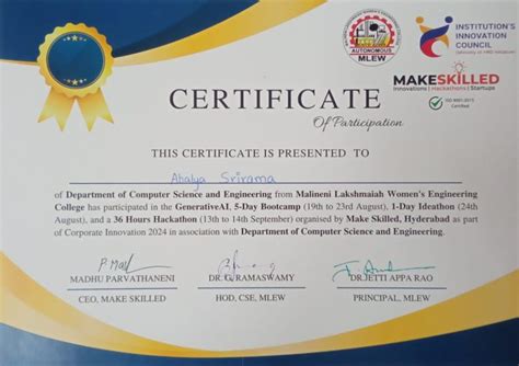 ahalya srirama on linkedin hackathon generativeai innovation computerscience programming…