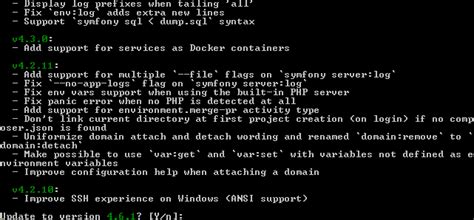 Symfony4 Symfony Self Update Failing Stack Overflow